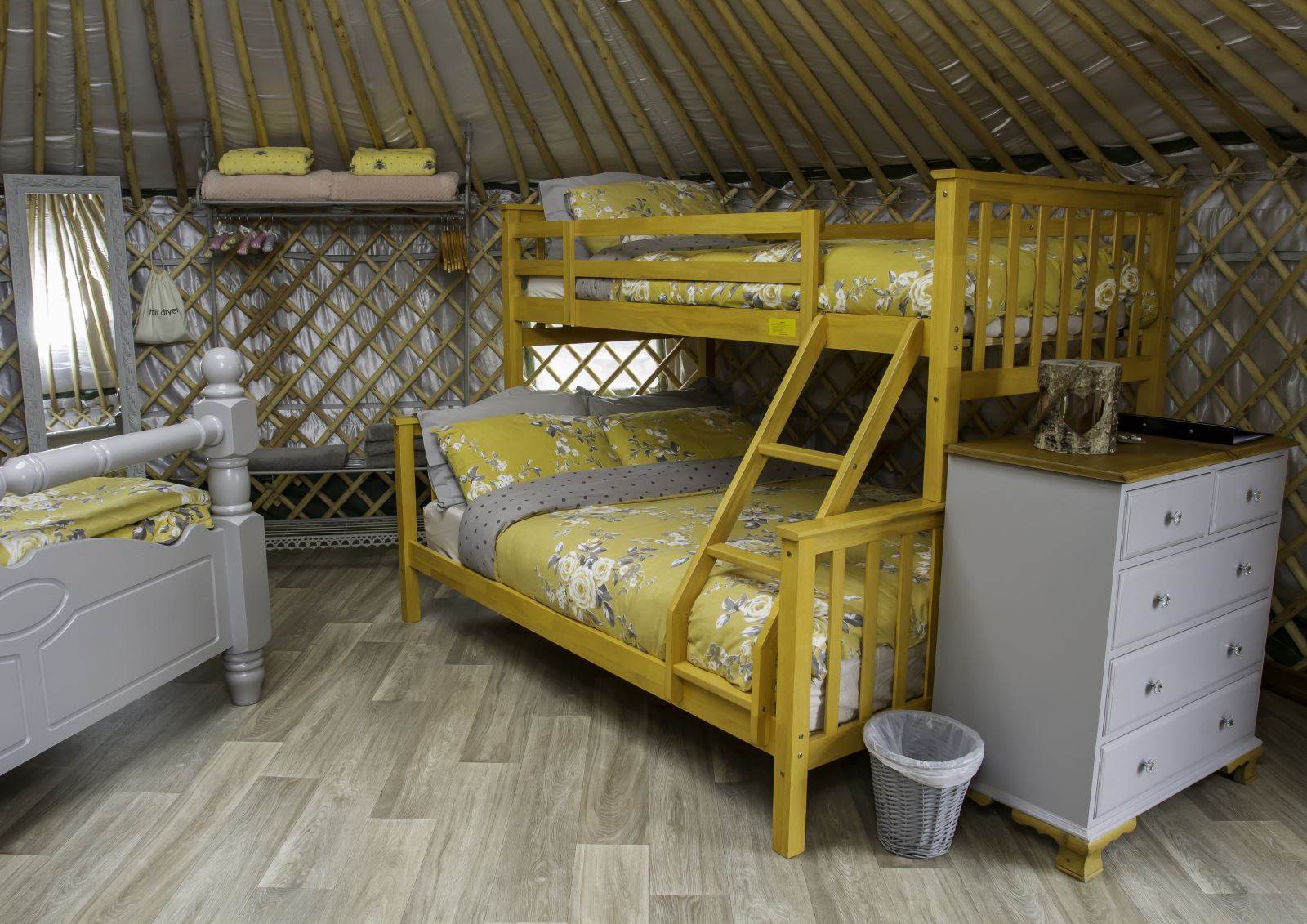 Silver Birch Yurt - Spire View Yurts