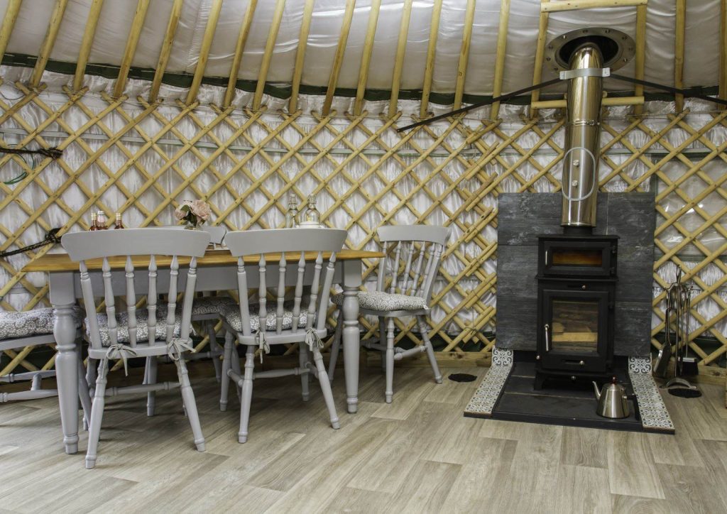 Silver Birch Yurt - Spire View Yurts