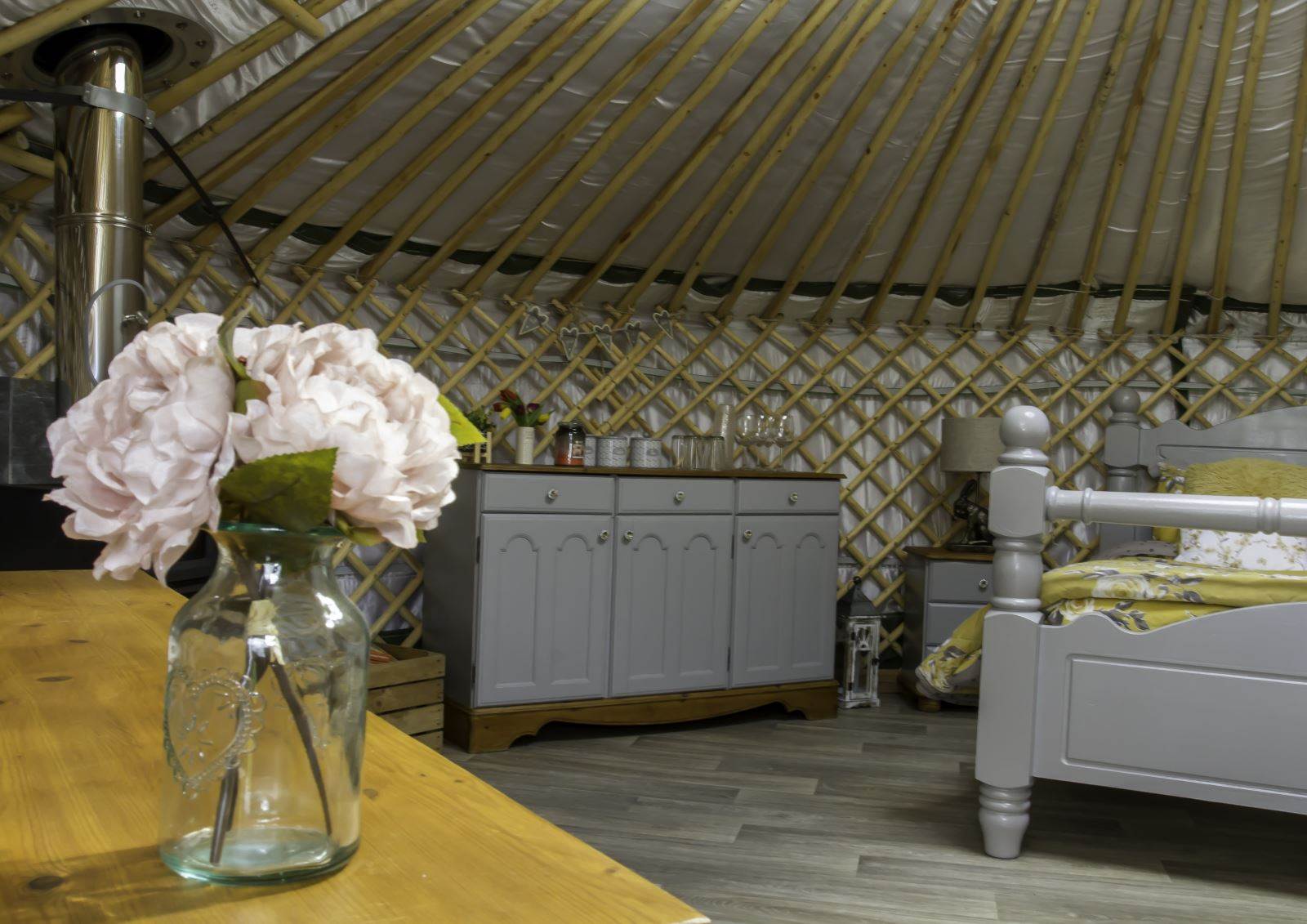 Silver Birch Yurt - Spire View Yurts